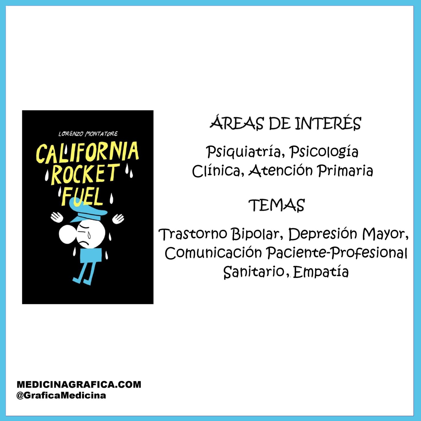 CALIFORNIA ROCKET FUEL – medicina gráfica